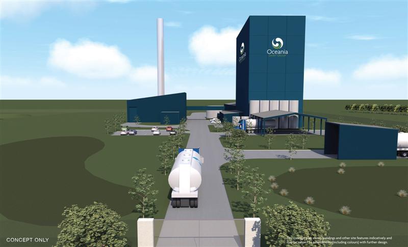 Oceania Dairy’s Glenavy Milk Processing Factory, South Canterbury, New ...